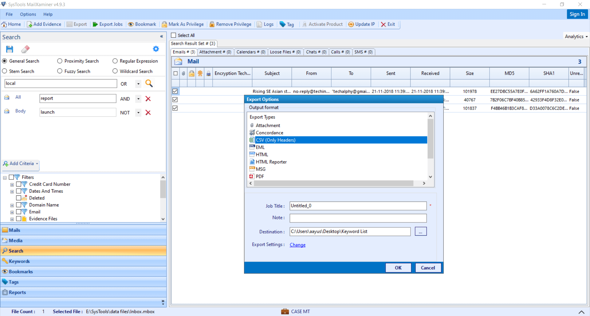 Thunderbird Email Viewer – Analyze Thunderbird MBOX & MSF File