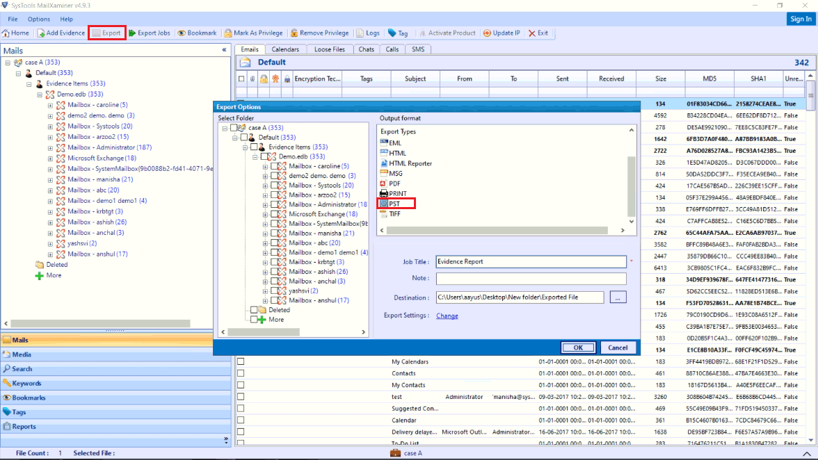 Microsoft Exchange eDiscovery Export Tool - Explained