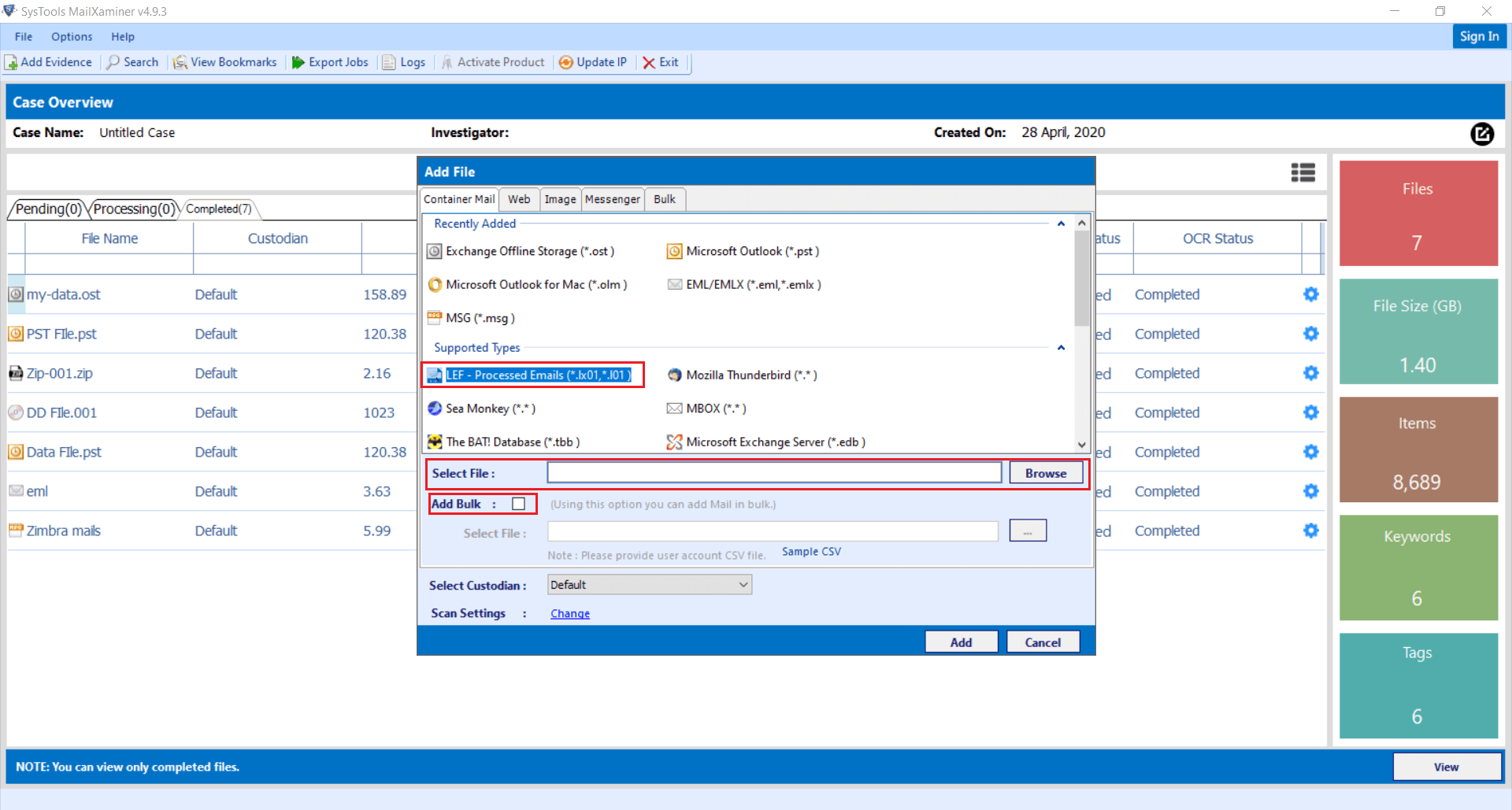 LX01 File Format in Digital Investigation - Importance of EnCase Forensic