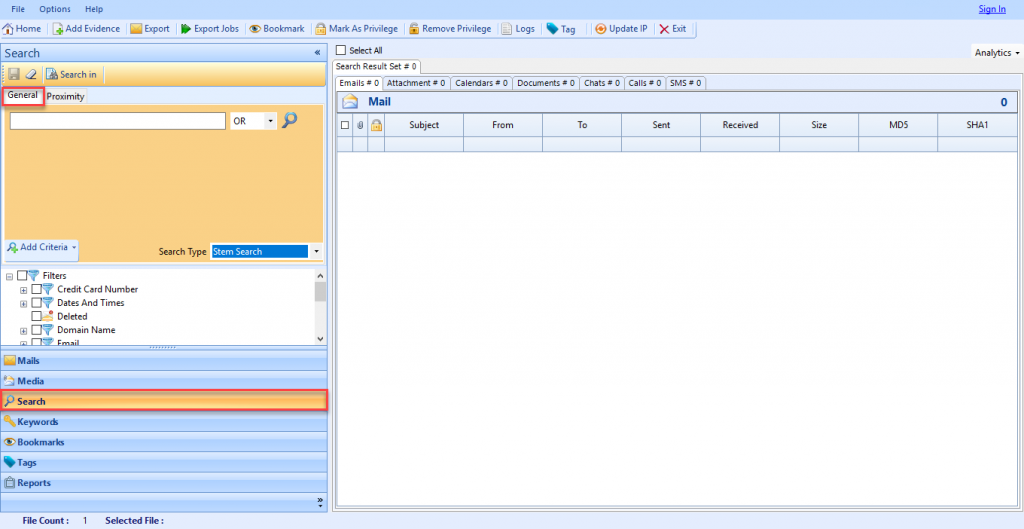 Proximity, Fuzzy & Stem Search Methods In Digital Forensics