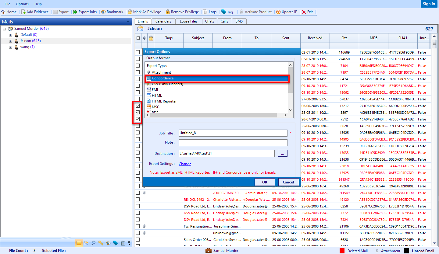 Concordance DAT File Format