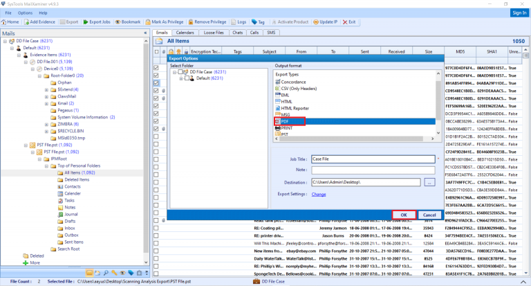 DD File Forensics – Methodology to Analyze & Export DD Image Artifacts