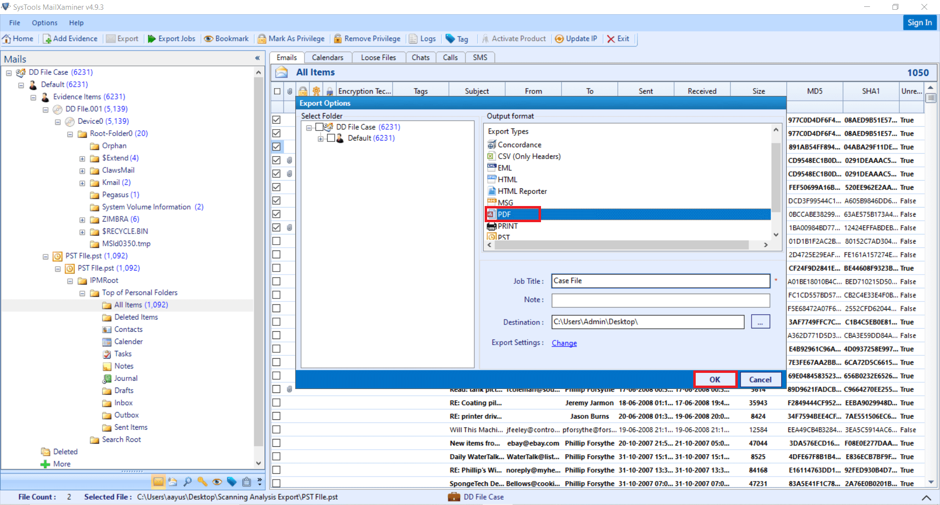 DD File Forensics – Methodology to Analyze & Export DD Image Artifacts