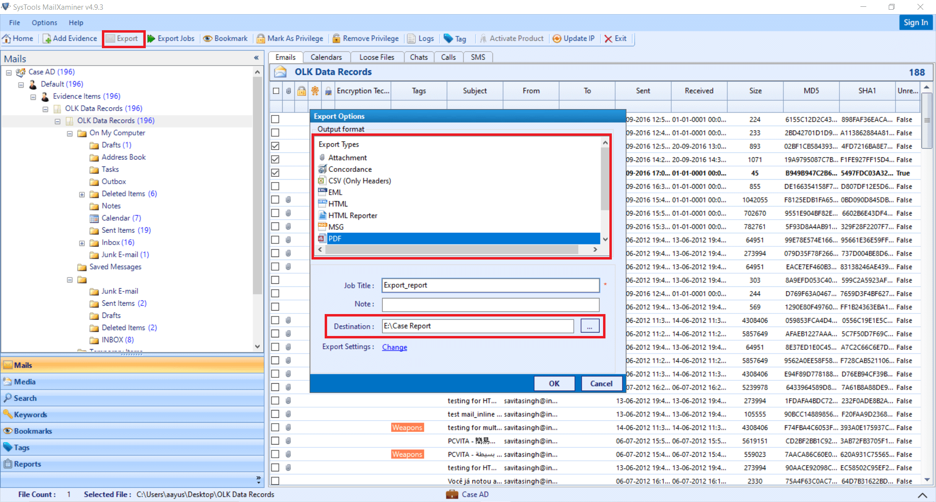 Prodiscover forensics file formats - lasopaaz