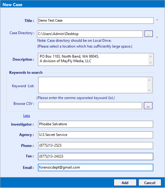 Email Forensics Software for Digital Investigators – MailXaminer™