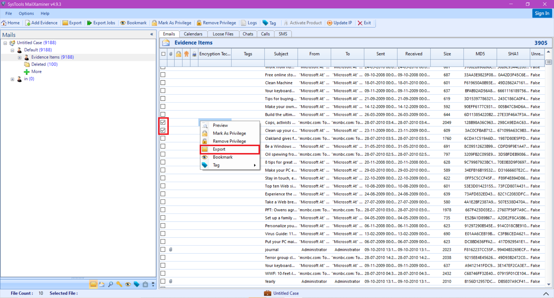 Email Forensics Software for Digital Investigators – MailXaminer™