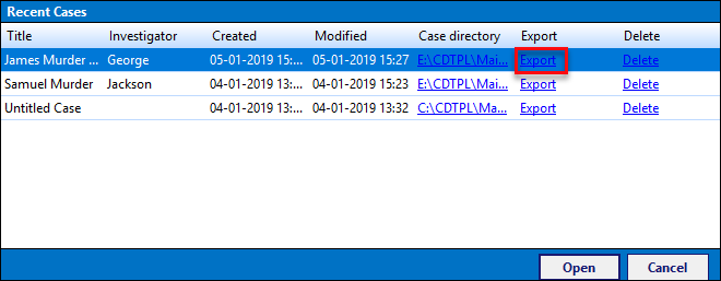 Forensic Case Management Software for Criminal Investigation