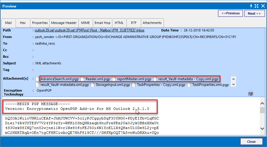 Forensically Decrypt Email Message from Encrypted PST, OST & EDB Files Forensically Decrypt Email Message from Encrypted PST, OST & EDB Files